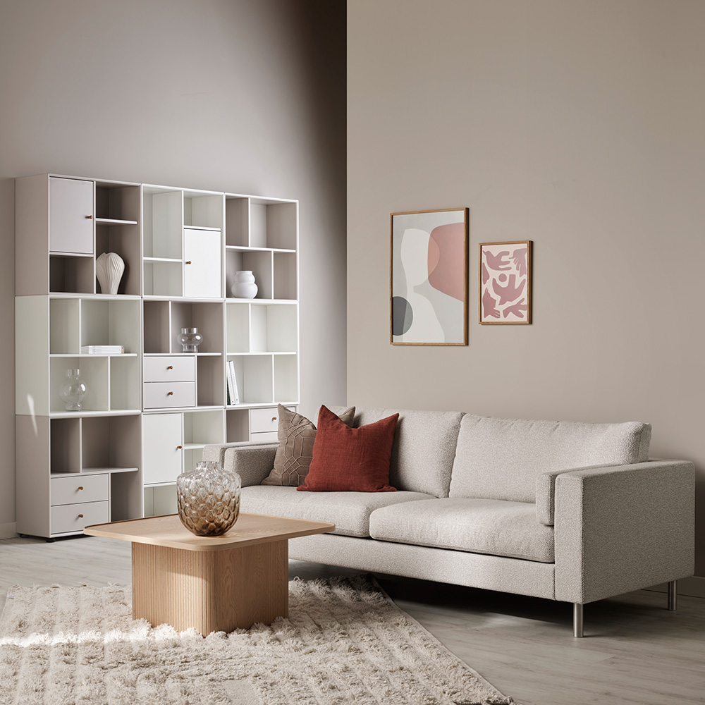 Solid 3-sits soffa – Severins