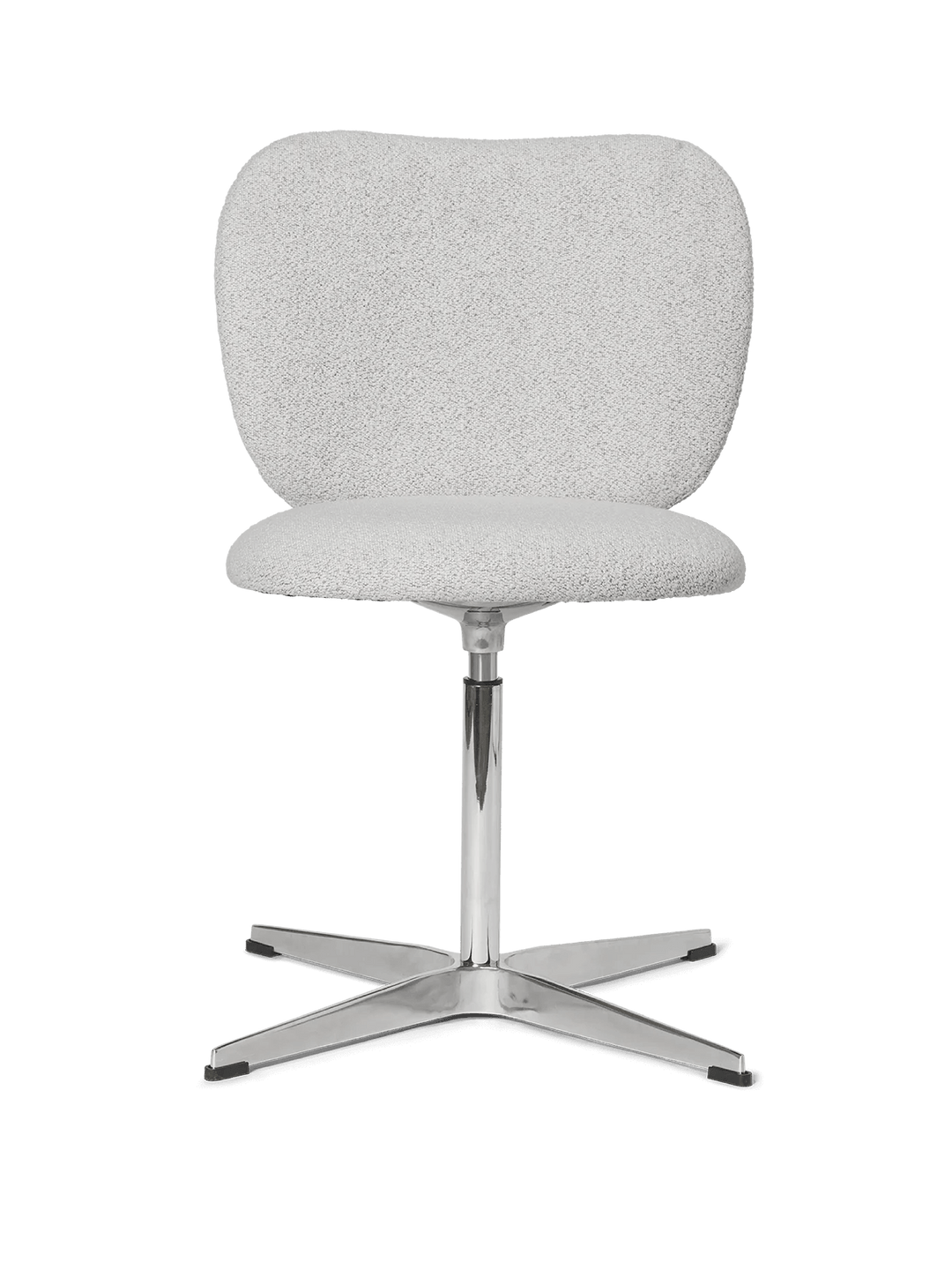 Rico Chair Swivel Soft Bouclé - Benvit/Sand Kontorstol – Severins