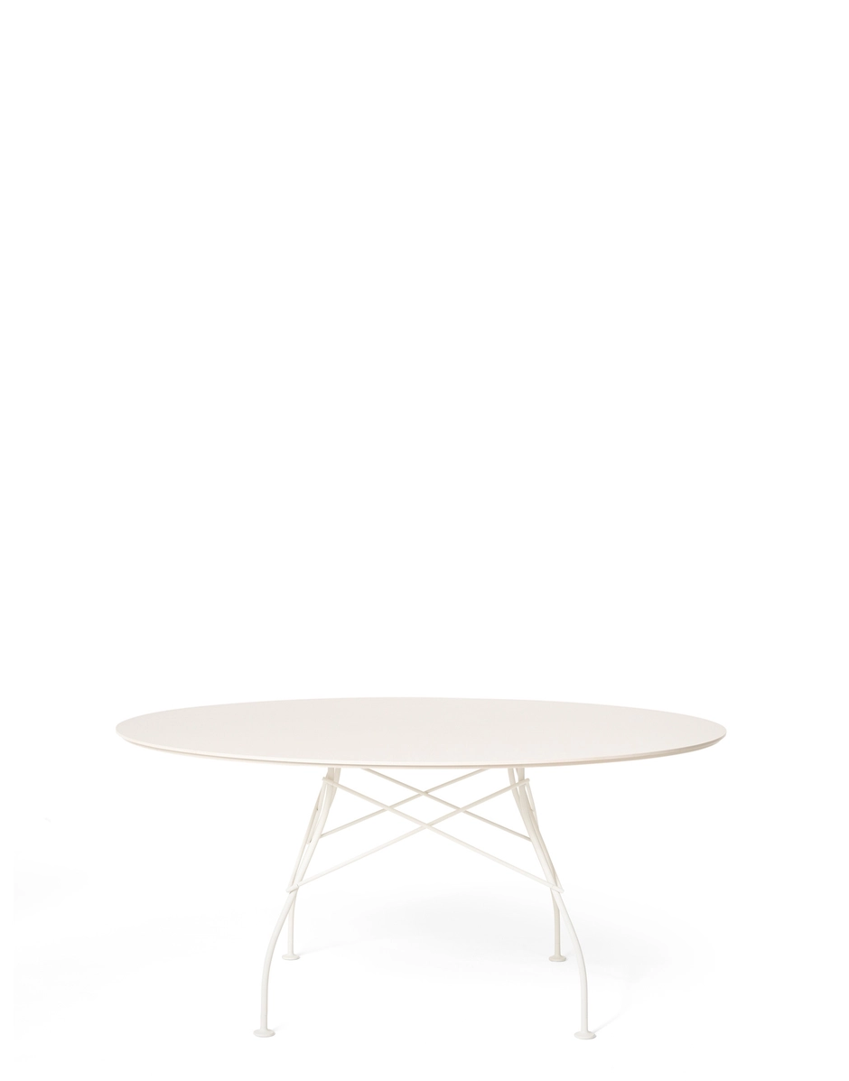 Glossy runt utebord 150cm – Severins